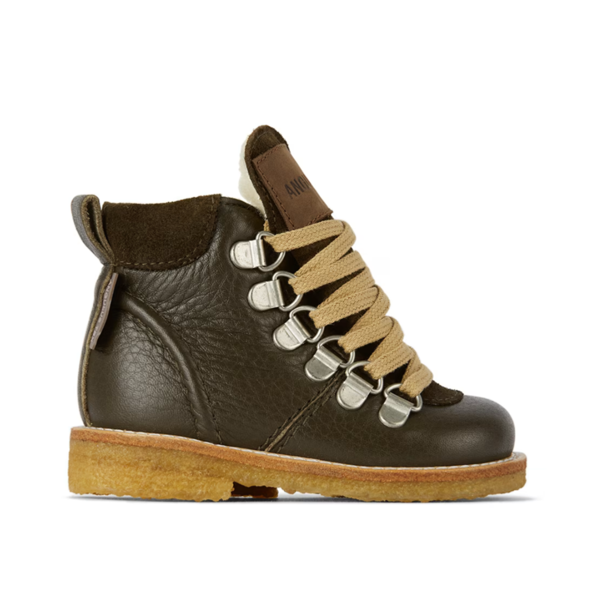 Angulus Tex Boots Champagne/Lavender | Lark Kids